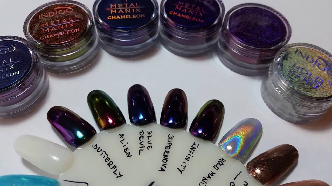 Indigo Metal Manix Chameleon + Holo - YouTube