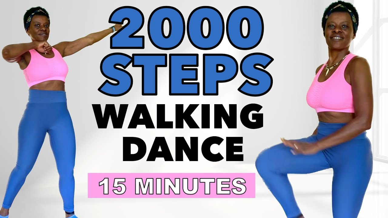 🎶15 MIN 2000 STEPS WALKING DANCE CARDIO 🎶To The BEAT🎶FOR WEIGHT LOSS🎶NO ...