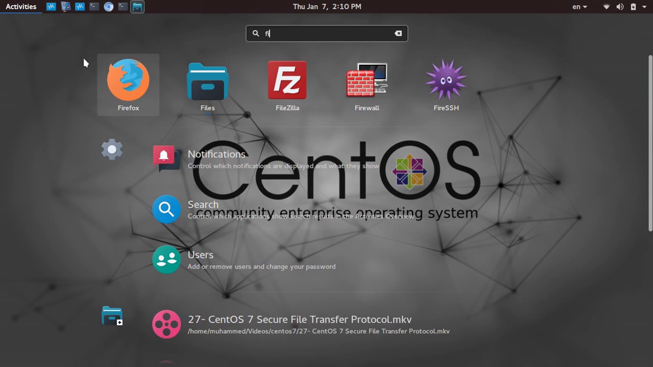 13 RedHat CentOS Fedora Firewalld - YouTube