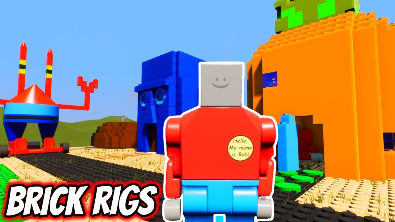 BRICK RIGS BOB VISITS LEGO SPONGEBOB IN BIKINI BOTTOM! | Spongebob ...