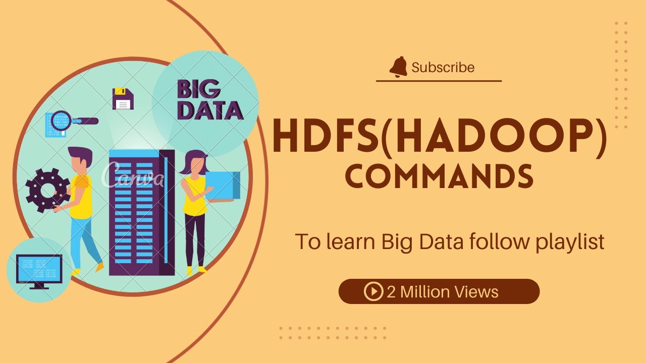 Hdfs Commands Complete Hadoop Big Data Hadoop Youtube 7500