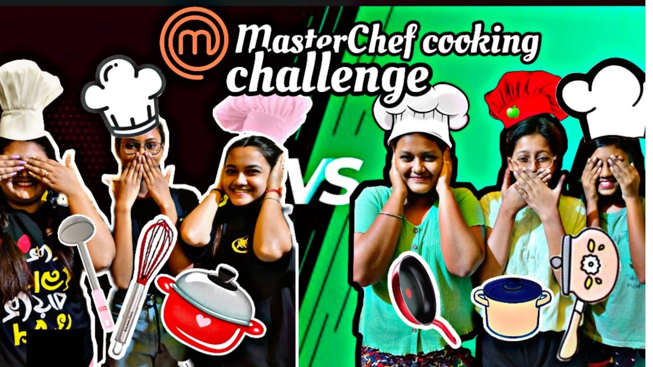 blind 🙈 deaf 🙉 mute 🙊 MasterChef 🍽️ cooking challenge | *crazy* which ...