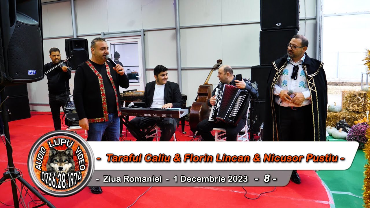 Taraful Caliu & Florin Lincan & Nicusor Pustiu - 8 - Ziua Romaniei - 1 ...