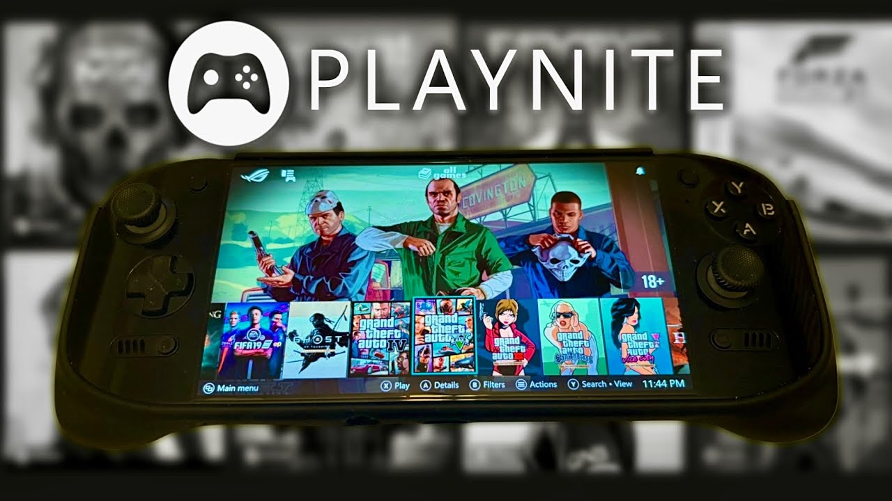 How I Turned My Handheld Into A Gaming Console With Playnite! - YouTube