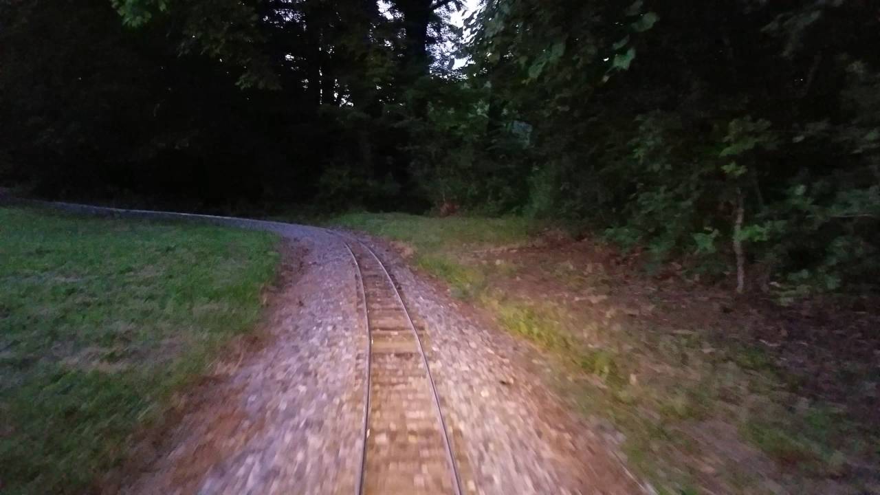 Evening run Mill Brook Railroad June 25, 2016 #millbrookrailroad - YouTube