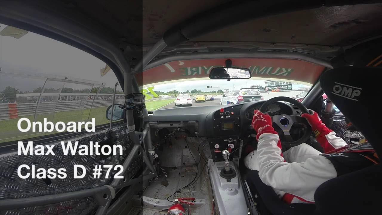 ONBOARD MAX WALTON - Thruxton Race 2 BMW KUMHO CHAMPIONSHIP CLASS D ...