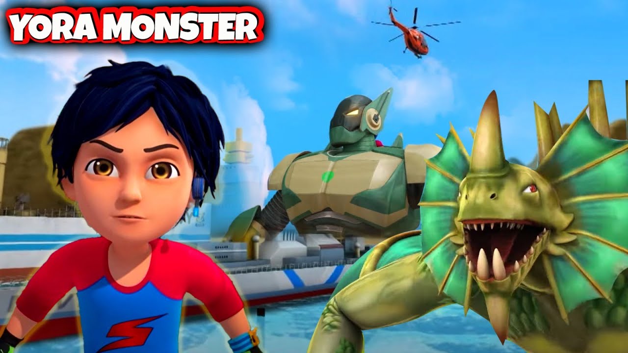 Shiva Takes On Yora Monster In EPIC Cartoon Battles | Shiva Power - YouTube