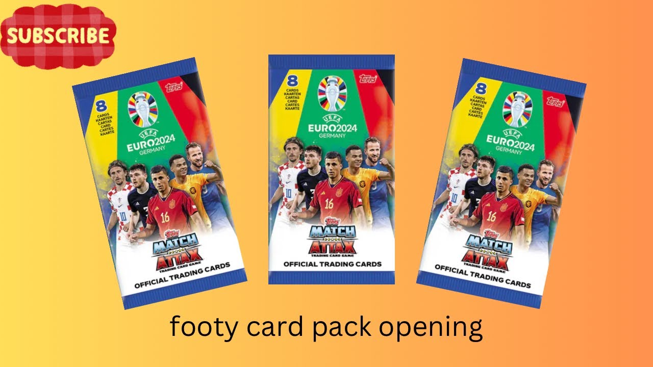 Euros football pack opening - YouTube
