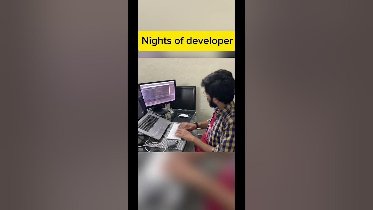 Night of software developer. #softwareengineerlife #coding #softwareengineerinterview - YouTube