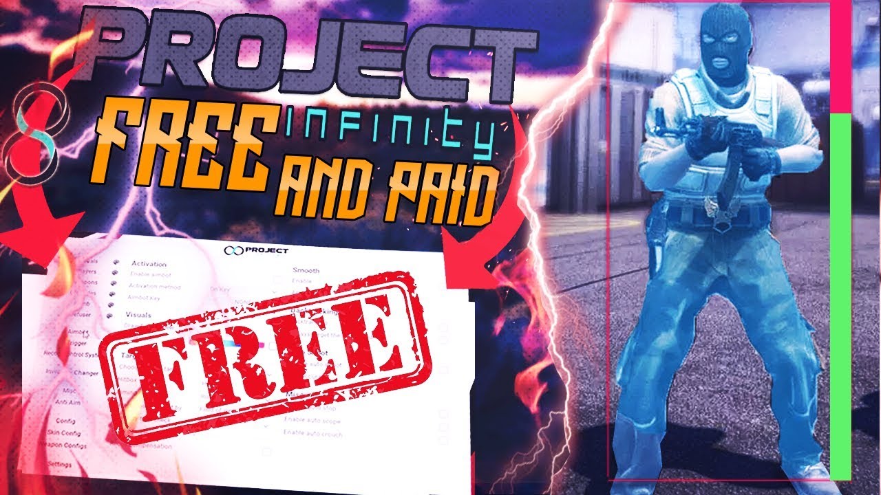 CS:GO Legit HACKING (FREE and PAID) PROJECT INFINITY!! | Best ...