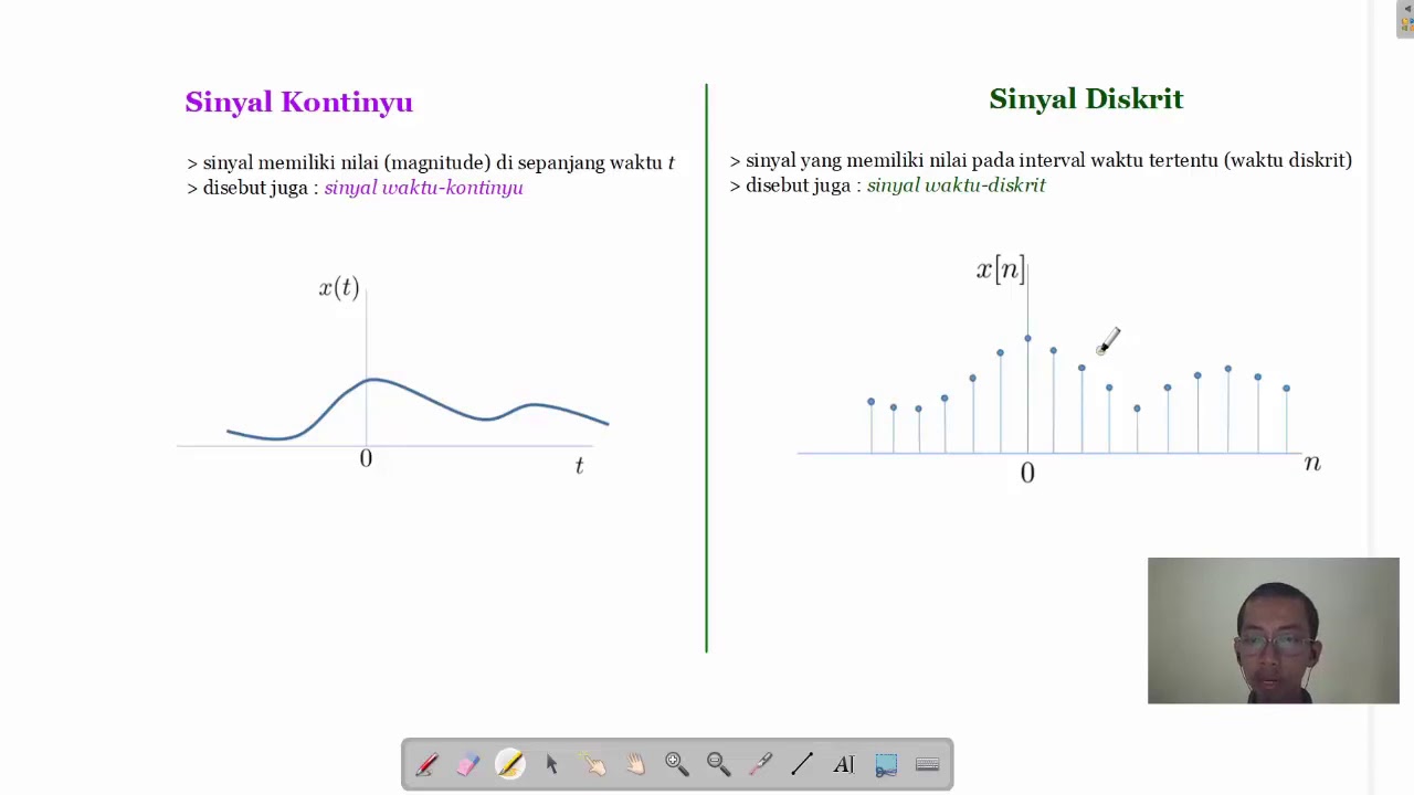 Sinyal Kontinyu dan Diskrit - YouTube