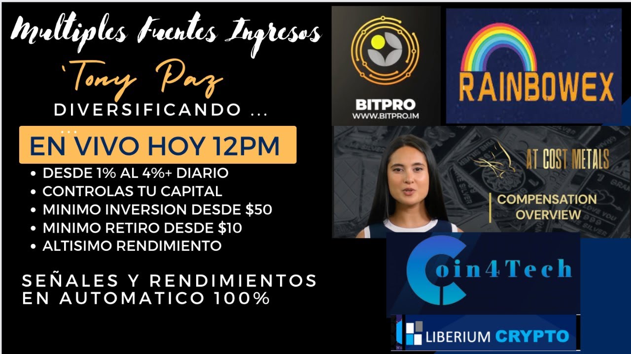 Genera del 2%al 3.5% diario...CÓMO......funciona BitPro.im en DETALLES ...