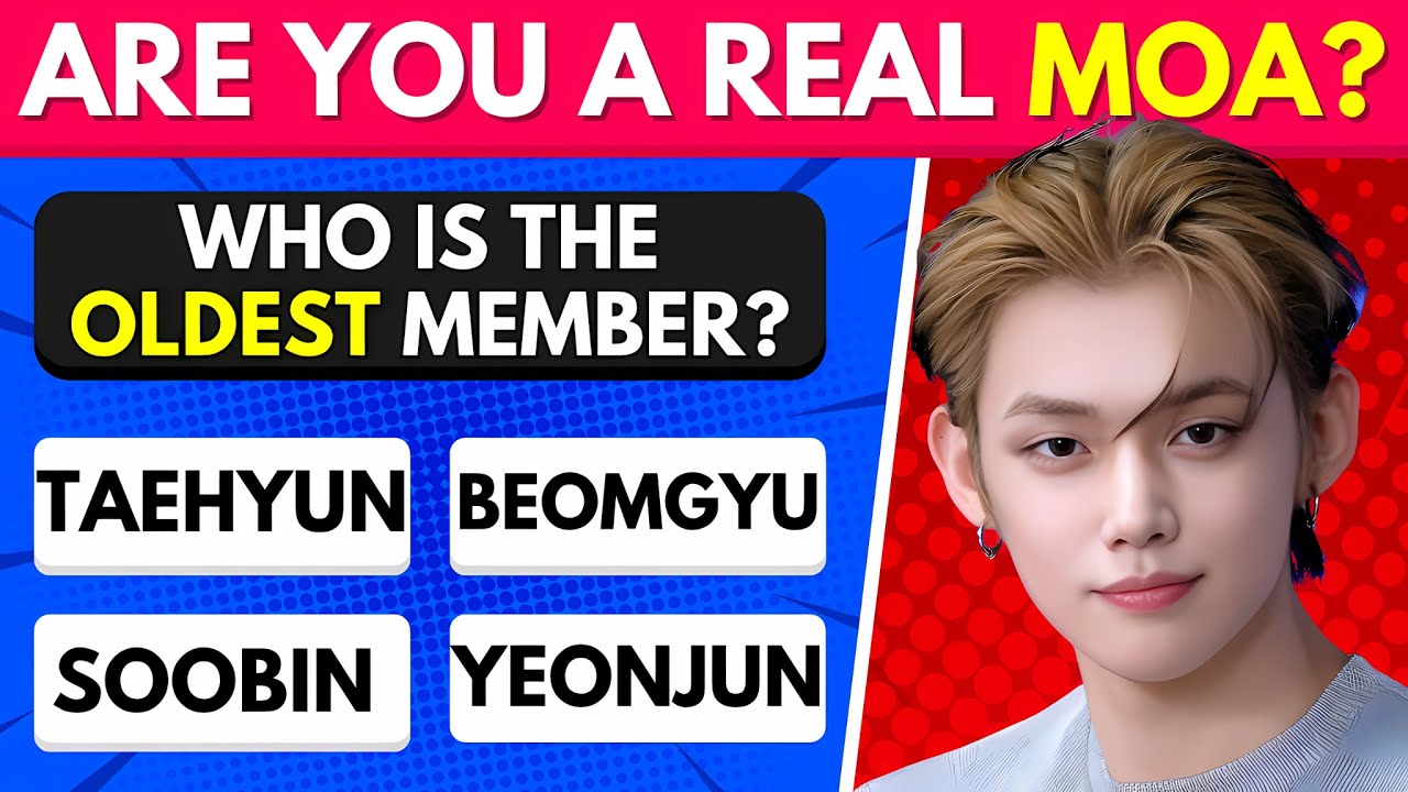 TXT QUIZ: Only Real MOA Will Pass This Challenge!💙| K-Pop Quiz Game ...