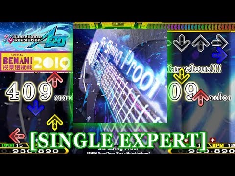 【DDR A20】 Six String Proof [SINGLE EXPERT] 譜面確認＋クラップ - YouTube