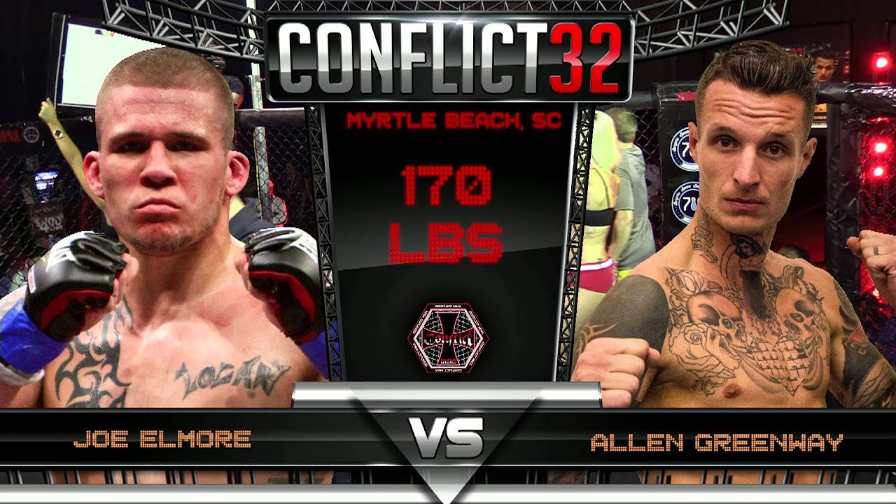 Conflict 32 Conflict MMA 32 Myrtle Beach Nov 7th, 2015 Allen Greenway ...