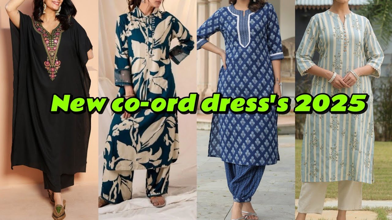 🤩Tranding co ord set dress design ideas/cord set suit design for woman ...