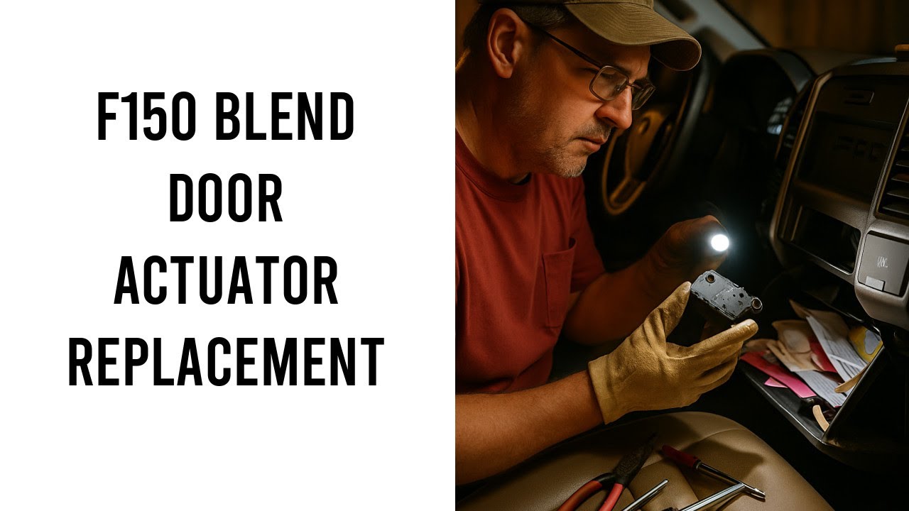 Ford F150 Blend Door Actuator Replacement - YouTube