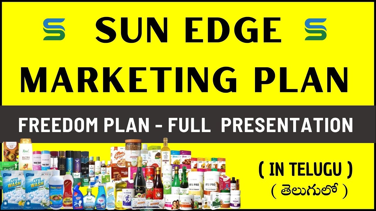 సన్ ఎడ్జ్ మార్కెటింగ్తె లుగు ప్లాన్ | Sun Edge Marketing Telugu Plan ...