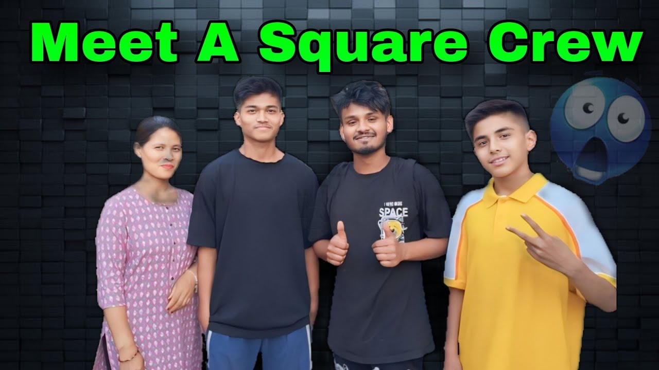 Meeting A Square Crew First Time 😍 @asquarecrew | Salim Siddique vlog - YouTube
