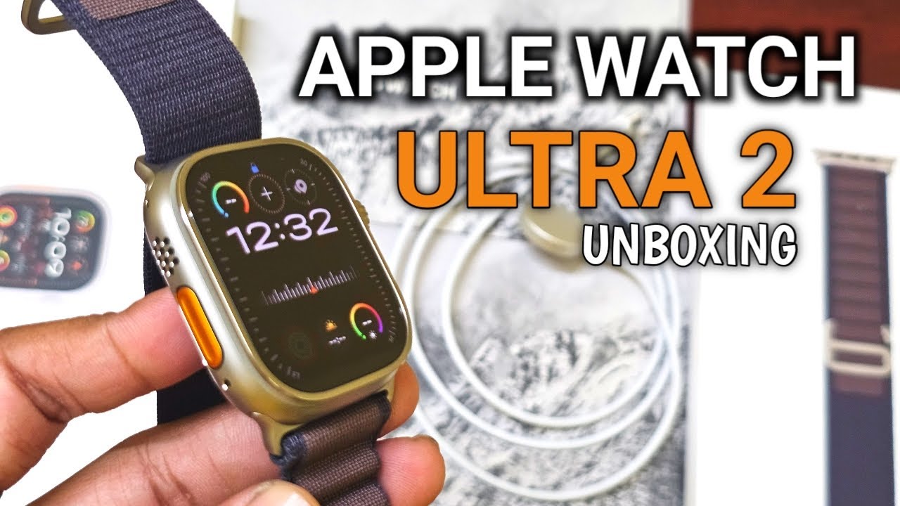 Apple Watch Ultra 2 GPS + Cellular 49mm Titanium Case With Bule Alpine ...