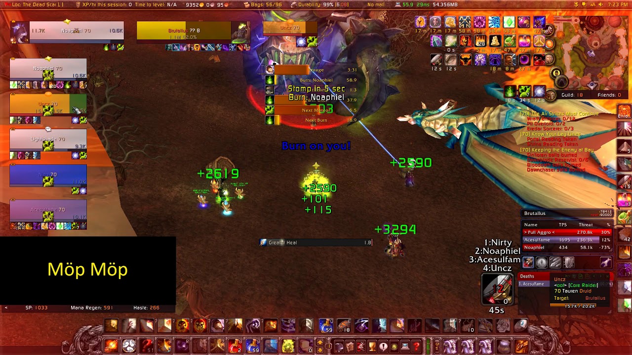oof vs Brutallus (TBC5MAN - Holy Priest PoV) - YouTube