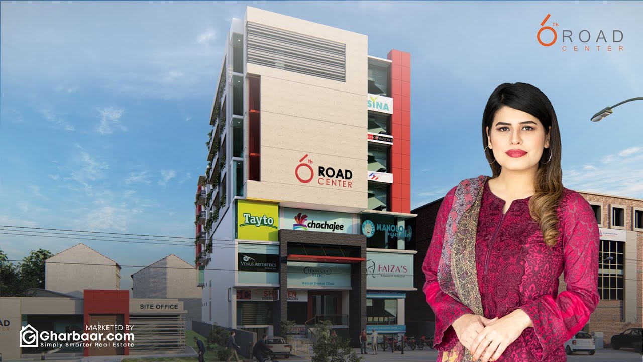 6th Road Center | A Mix of Shops, Food court and Clinic spaces - YouTube