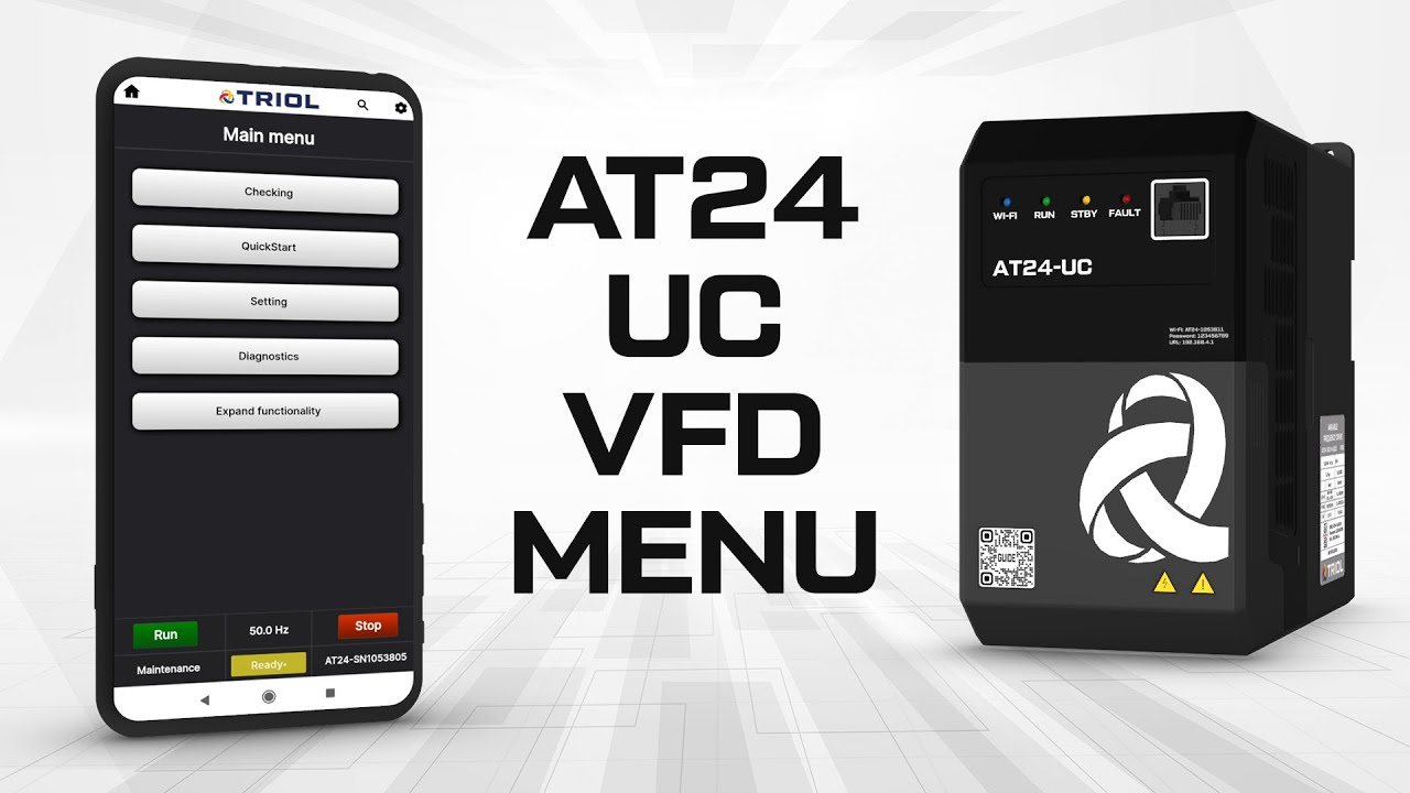 Triol AT24 UC Menu overview - YouTube