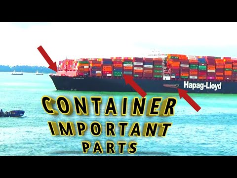 Important Parts of Container Ship|Parts Of Container Vessel For New ...