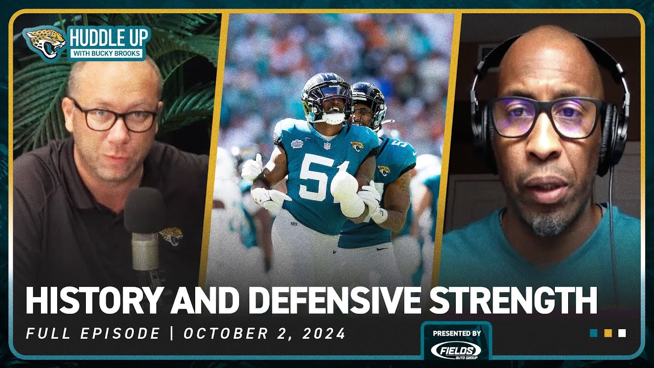 Jaguars Must Hit Their Stride In Week 5 | Huddle Up | Jacksonville Jaguars - YouTube