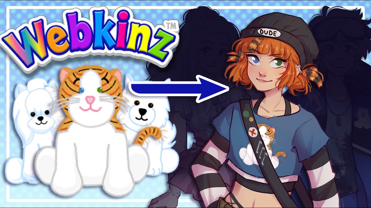 Turning My Childhood Webkinz Into Character Designs! - YouTube