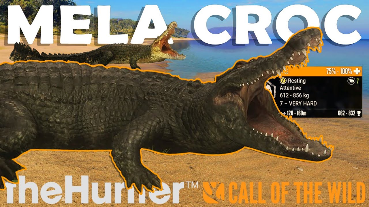 OMG!!! Is That a MELANISTIC CROC?!? - Call of the Wild - YouTube
