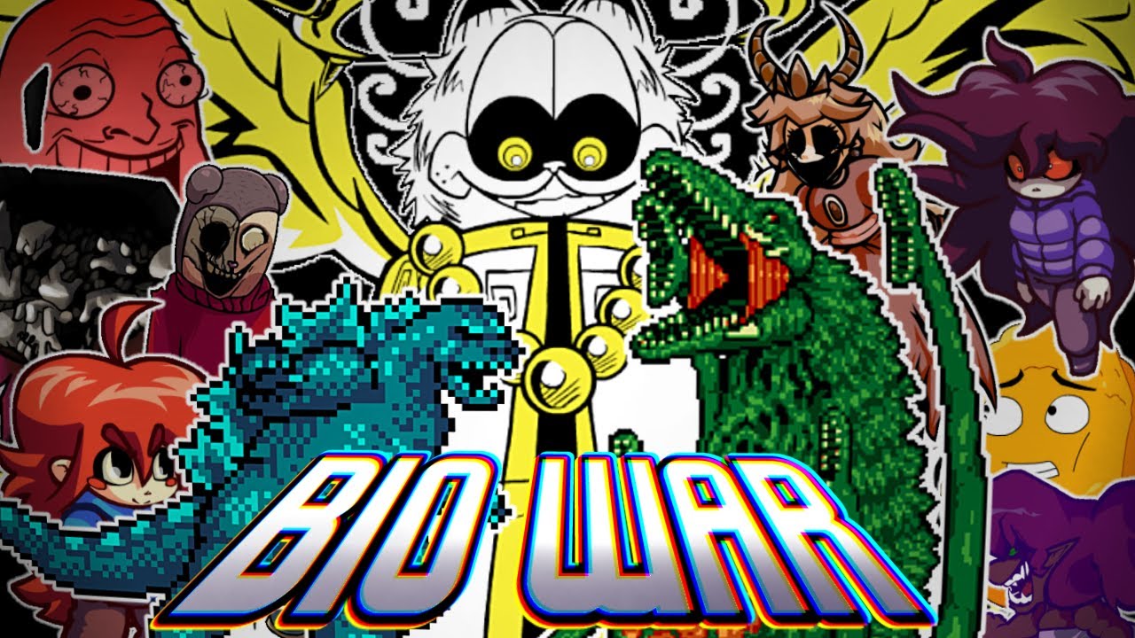 Bio War Betadciu (FNF Monster of Monsters Bio War but everyone sings it ...