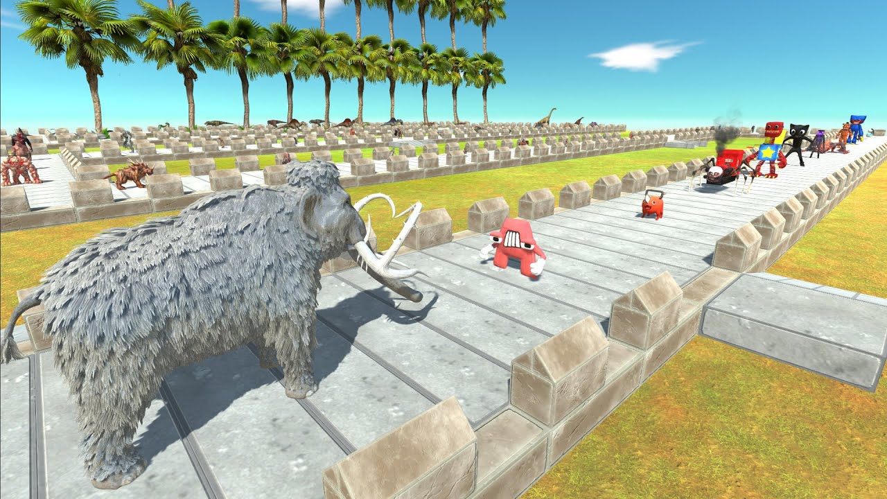 NEW UNIT ! MAMMOTH OASIS DEATH RUN - Animal Revolt Battle Simulator ...