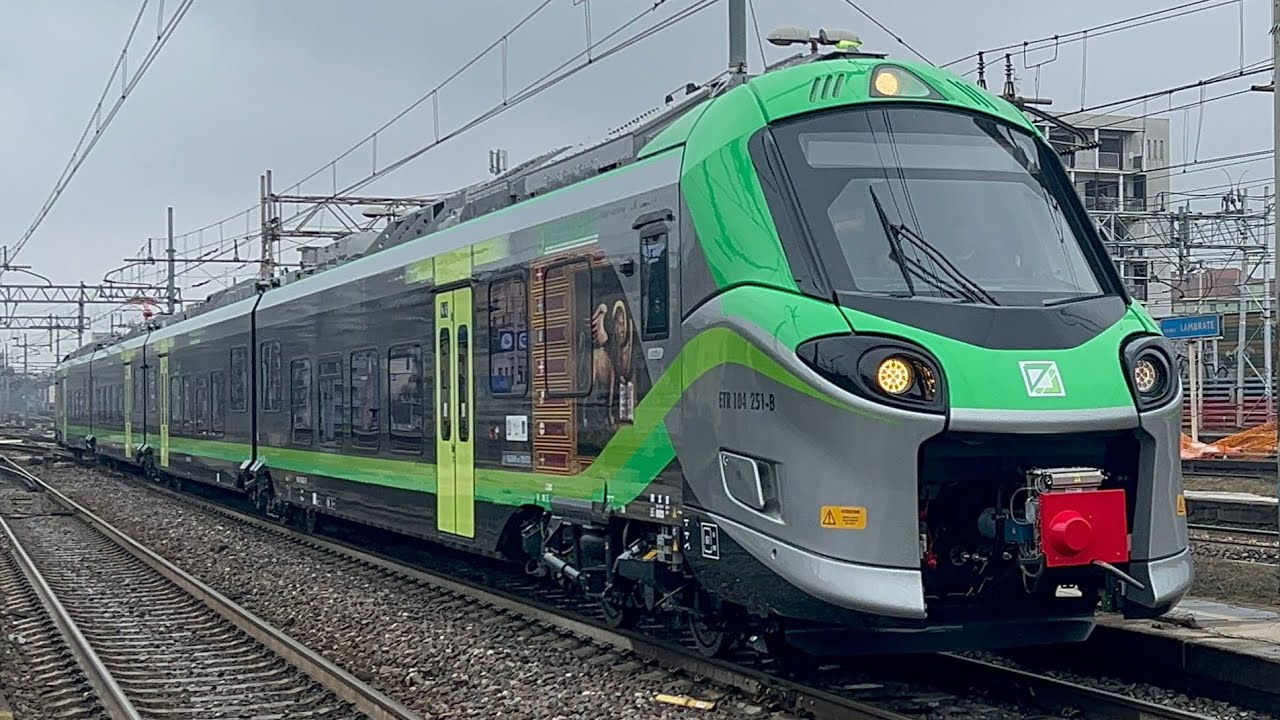 IL TERZO ETR 104 DI INFRASTRUTTURE VENETE - YouTube