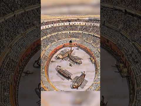 Saviez-vous qu'il y avait des batailles navales au Colisée ? Naumachie ...