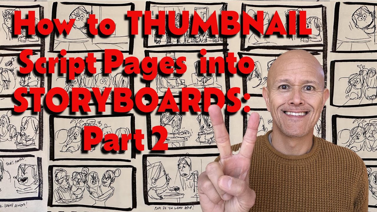 How to Thumbnail Script Pages into Storyboards: Part 2 - YouTube