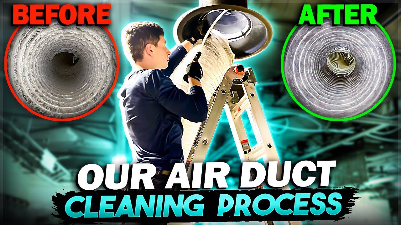 Our air duct cleaning process ~duct-pro's channel - YouTube
