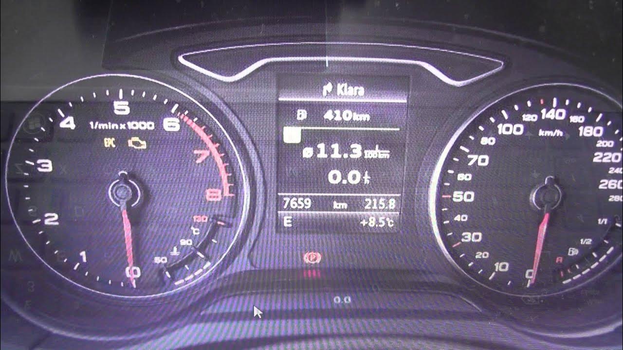 Audi Q3 dashboard warning lights & symbol lamps guide what they mean - YouTube
