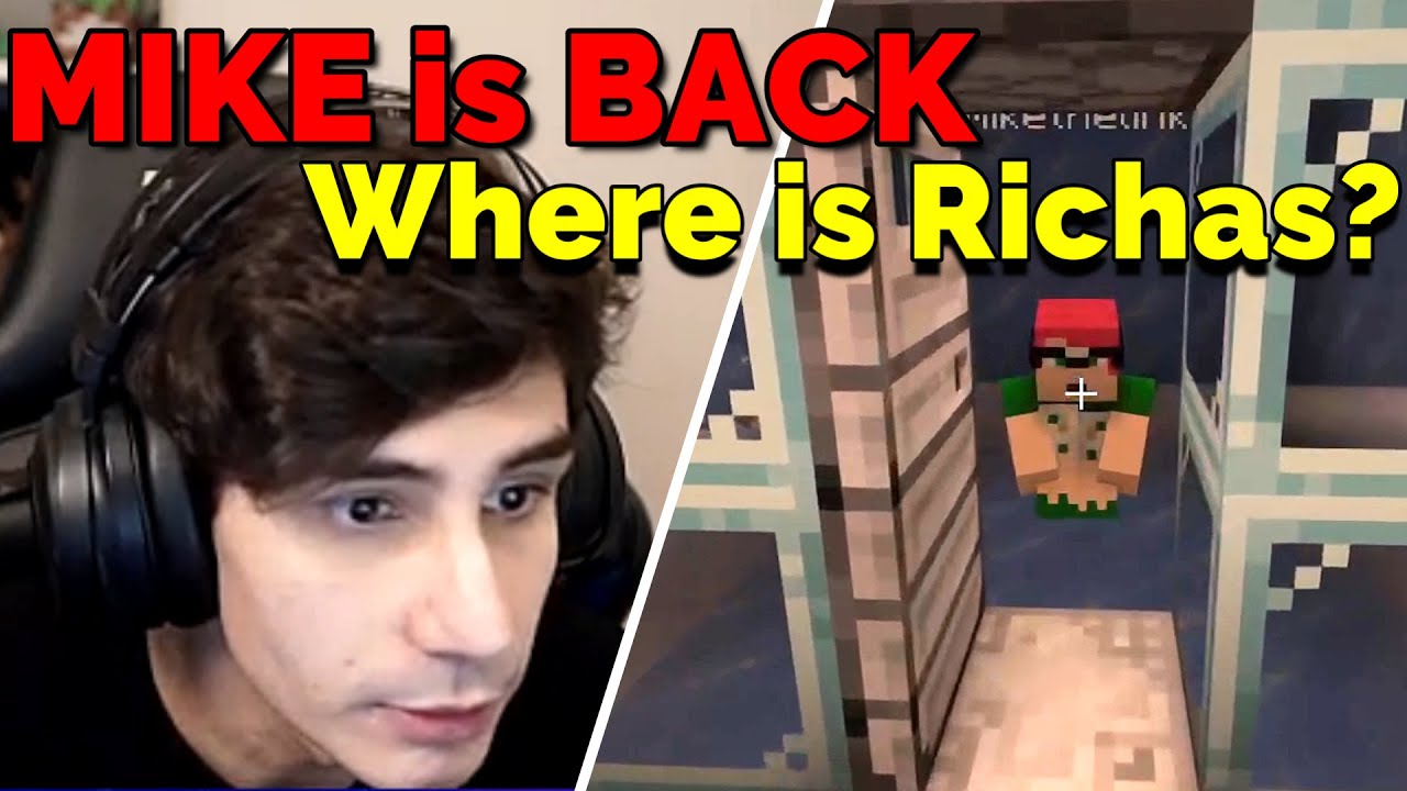 Pac Finds Mike in a Secret Ice Prison with Fit & Tubbo on QSMP ...