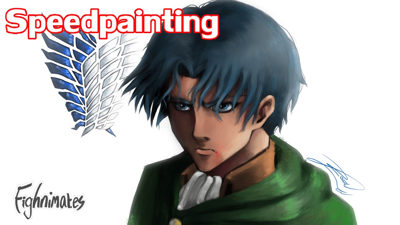 Levi - Digital Painting - YouTube