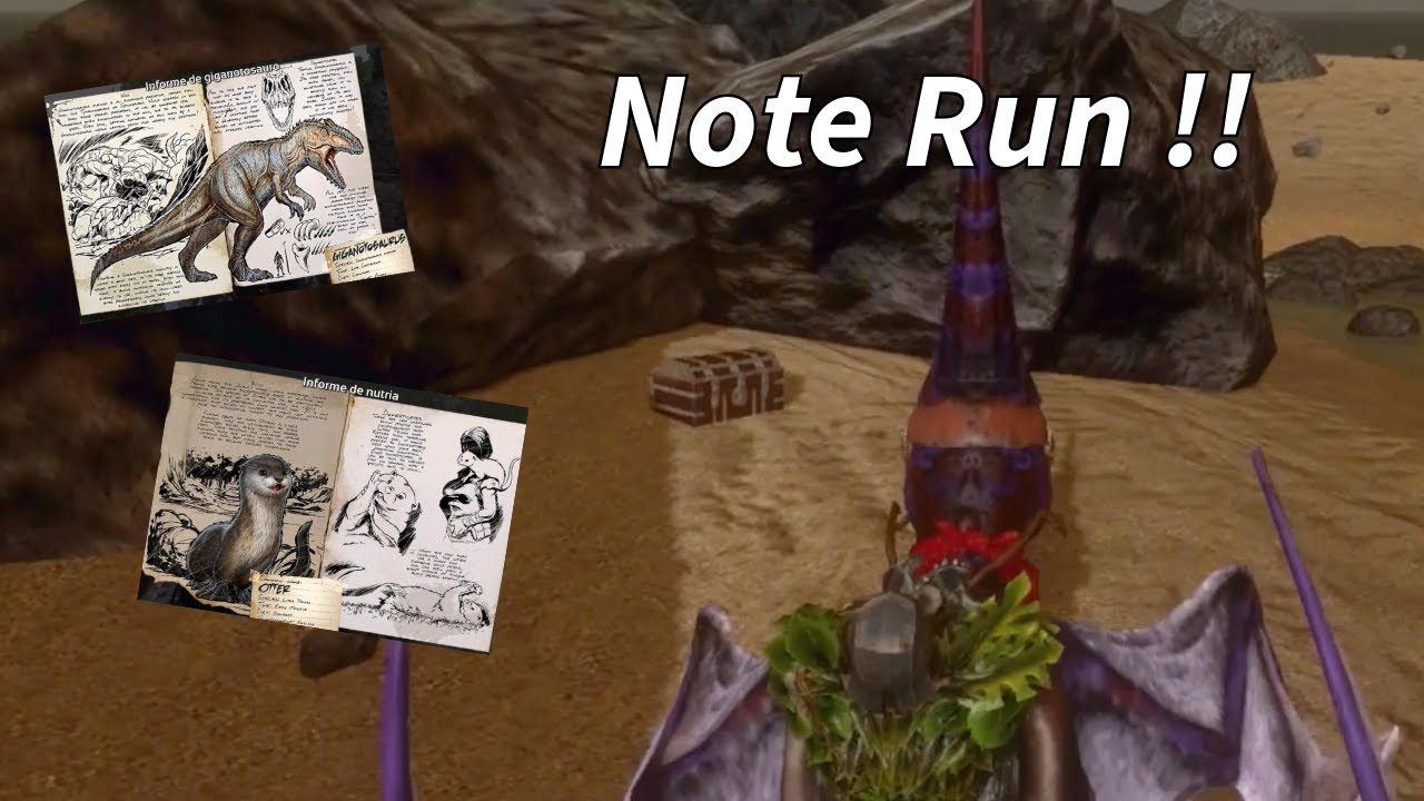 Recorrido de notas (Note Run) en Ark Mobile - Lo que debes tener en ...