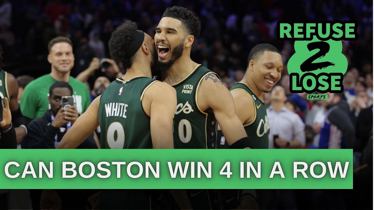Can The Boston Celtics Win 4 In A Row To Beat The Miami Heat? - YouTube