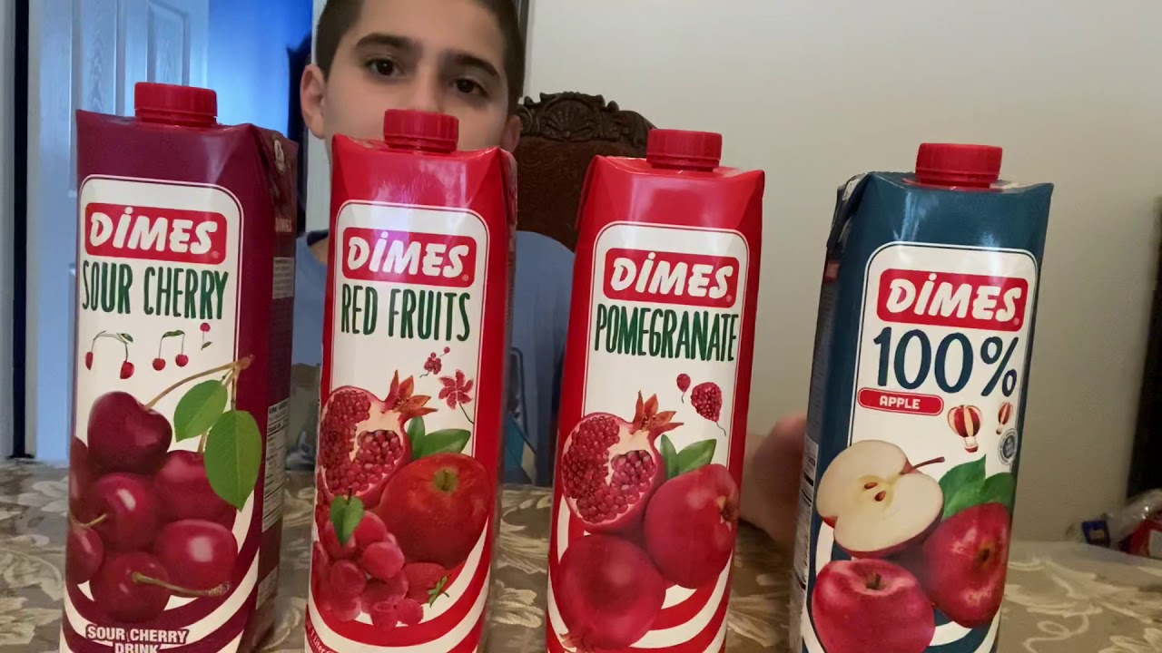 Showing Dimes rare fruit juices - YouTube