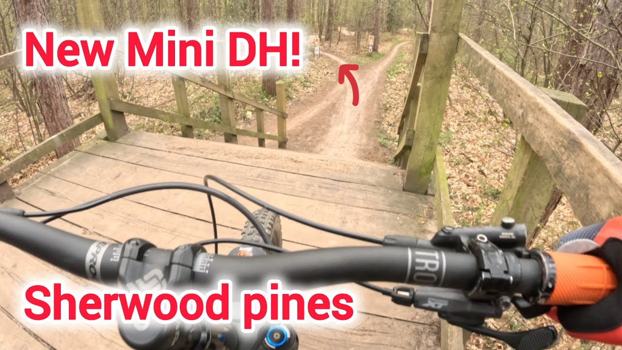 Here's the newest mini DH track at Sherwood Pines in full. 👍 - YouTube