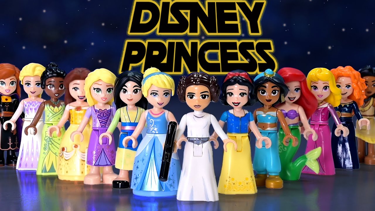 Making Princess Leia as a LEGO minidoll | custom doll repaint diy craft ...