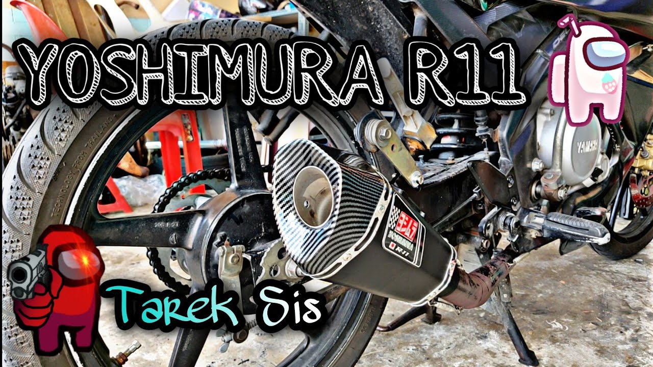 Yoshimura R11 Large Exhaust Muffler Sound + Unboxing ( Yamaha FZ ...