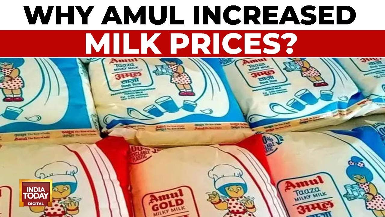 Amul Increases Milk Prices By Rs 2/Litre, New Prices Effective June 03 ...