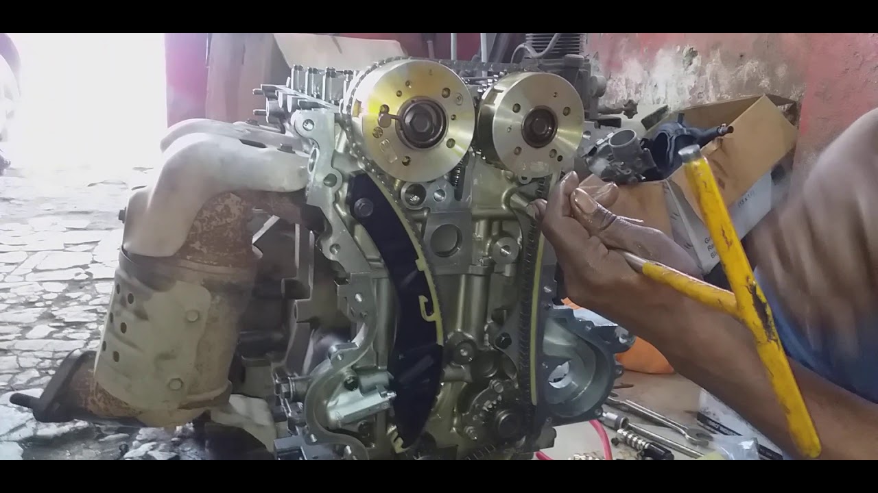 I 10 kappa engine # timing # overhauling / - YouTube