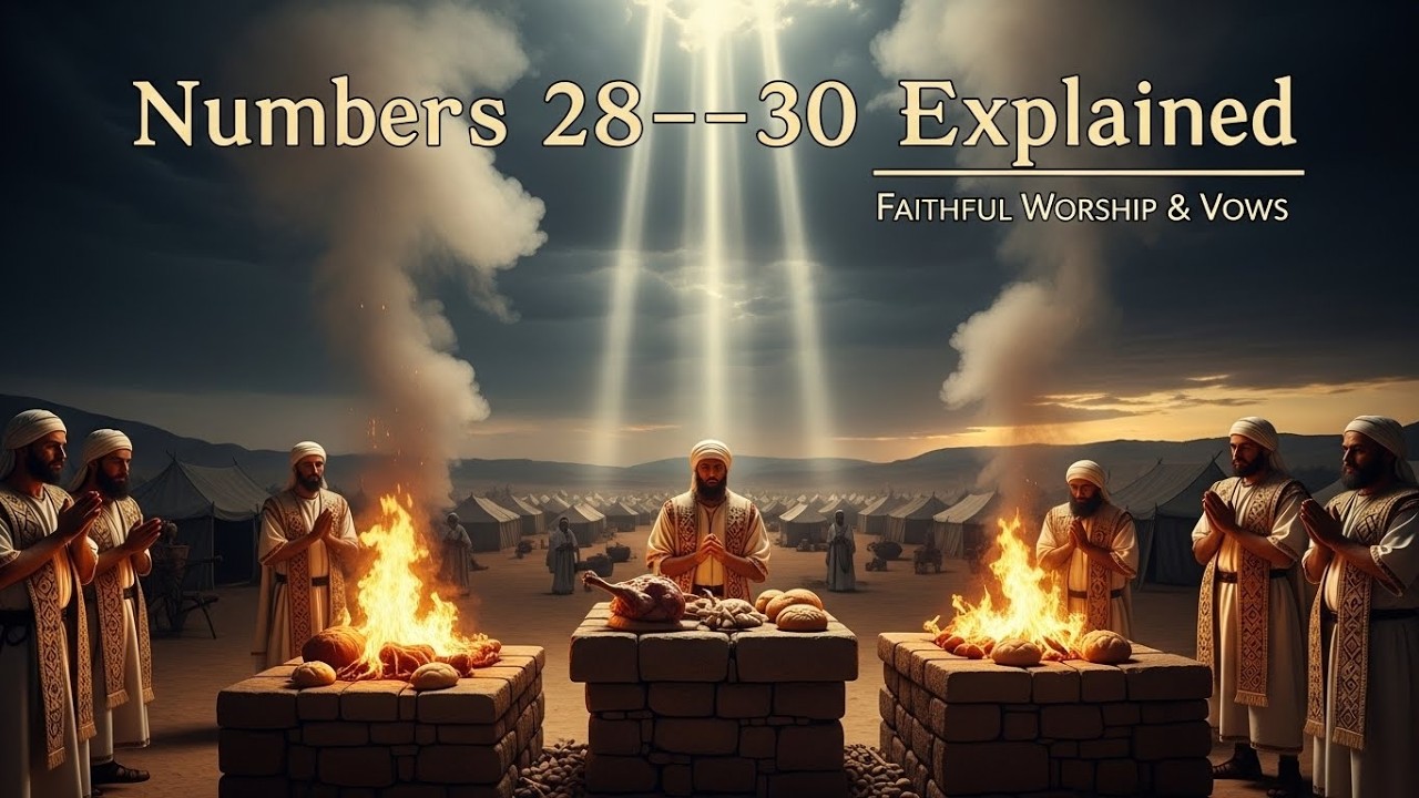 Episode 71: Offerings, Vows, and Faithful Worship | Numbers 28–30 - YouTube