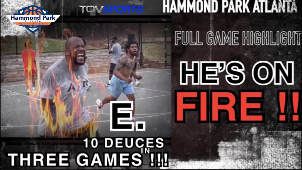 10 DEUCES/THREE GMS!! | HAMMOND PARK ATL GAME HIGHLIGHTS #basketball # ...